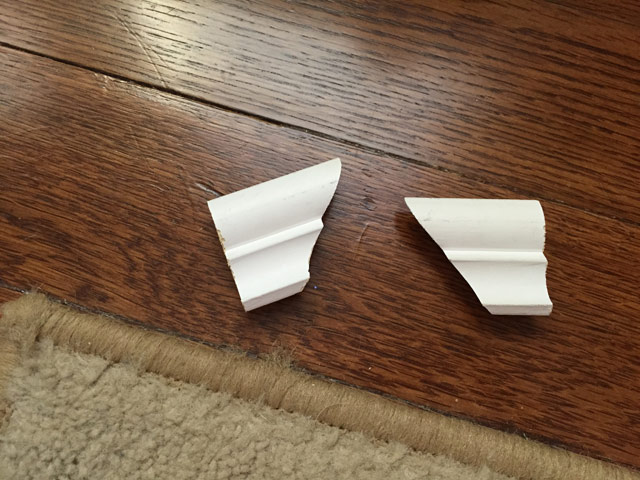 How To Cut Outside Corners on Crown or Bed Molding | Checking In With ...